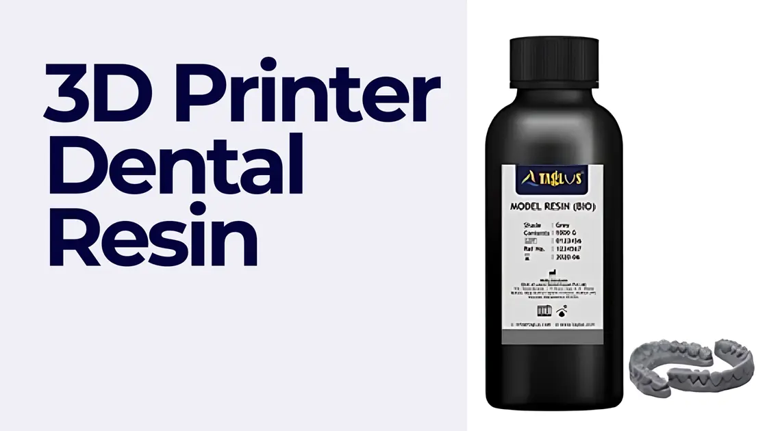 Make High-Quality Dental Products with 3D Printer Dental Resin!
